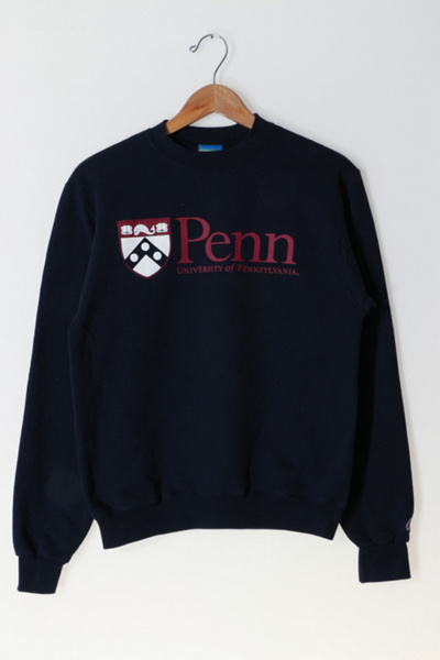 Vintage Champion University of Pennsylvania PENN Crewneck Sweatshirt ...