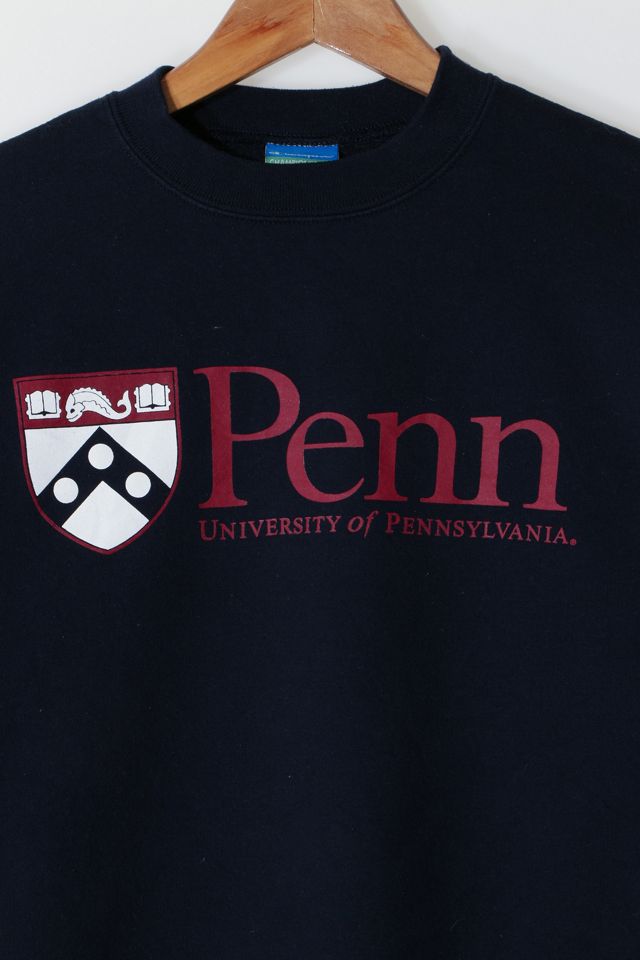 Vintage Champion University of Pennsylvania PENN Crewneck Sweatshirt ...