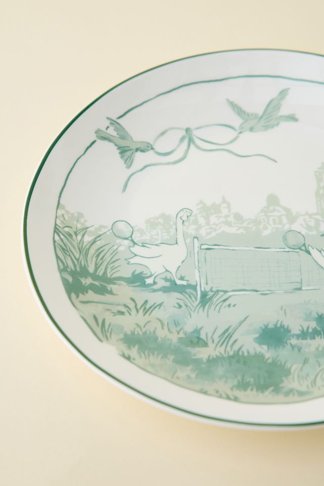 Graphic Printed Ceramic Dinner Plate | Urban Outfitters