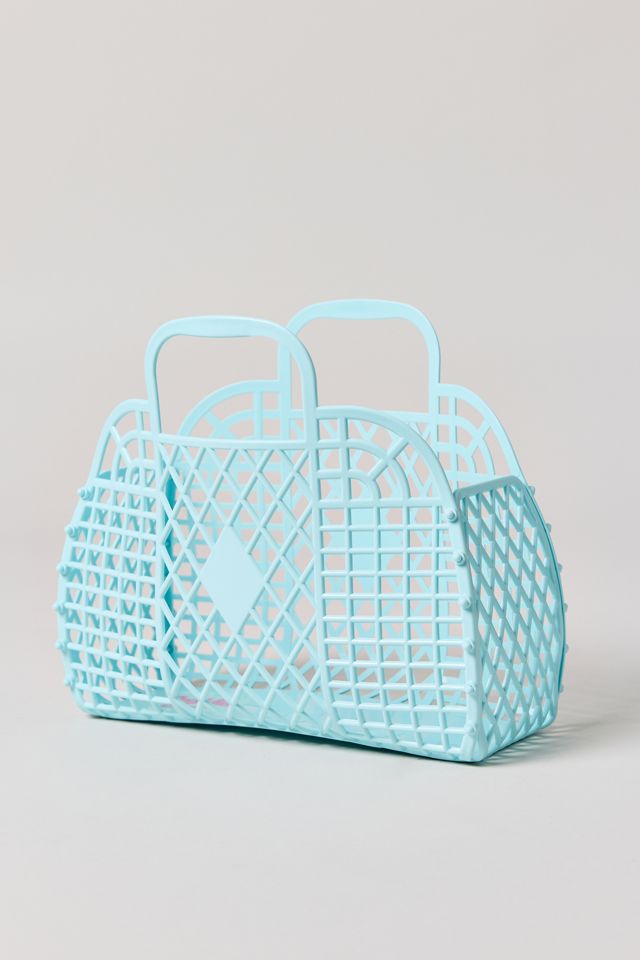 Sun Jellies Small Retro Basket Bag | Urban Outfitters