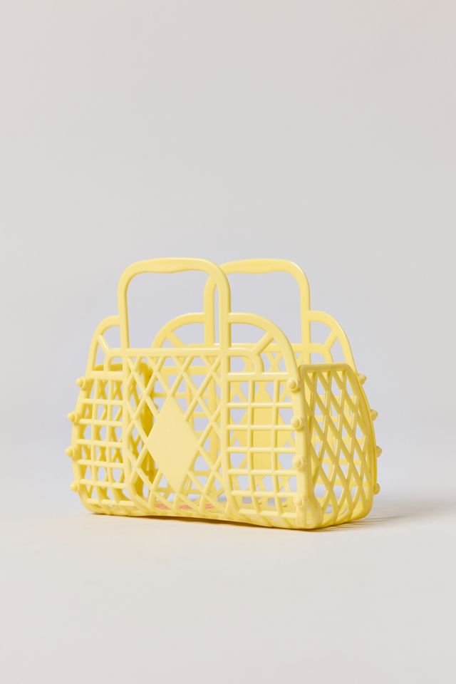 Sun Jellies Mini Retro Basket Bag | Urban Outfitters