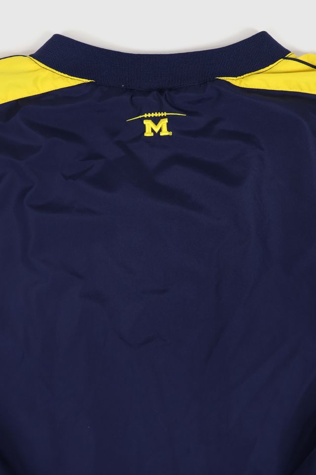 Vintage Michigan Football Pullover Jacket | Urban Outfitters
