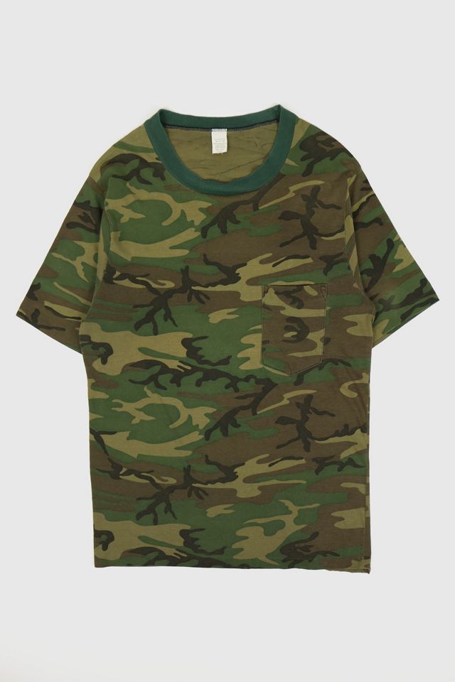 Vintage Camo Tee 01 | Urban Outfitters