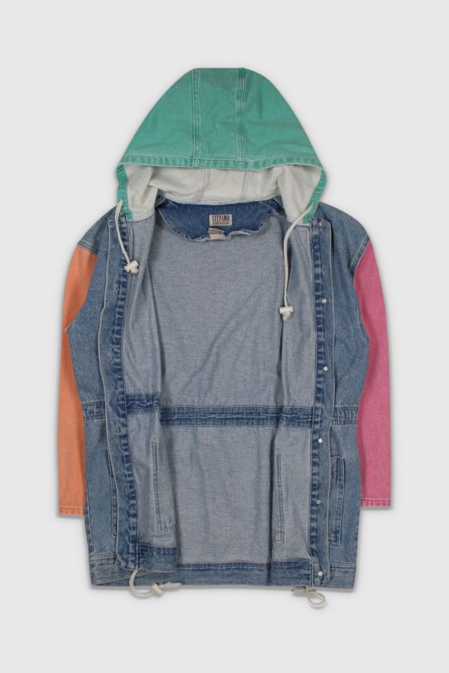 Vintage 90s Colorblock Denim Jacket | Urban Outfitters