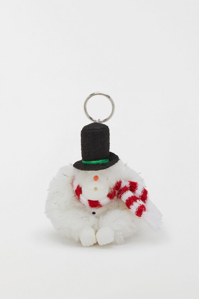 Kipling Snowman Monkey Keychain | Urban Outfitters
