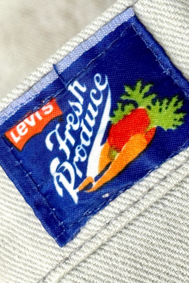 Vintage 1970’s Levi’s® Fresh Produce Flared Leg Denim Jeans | Urban Outfitters