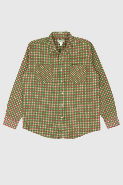 Vintage Flannel Snap Button Shirt | Urban Outfitters