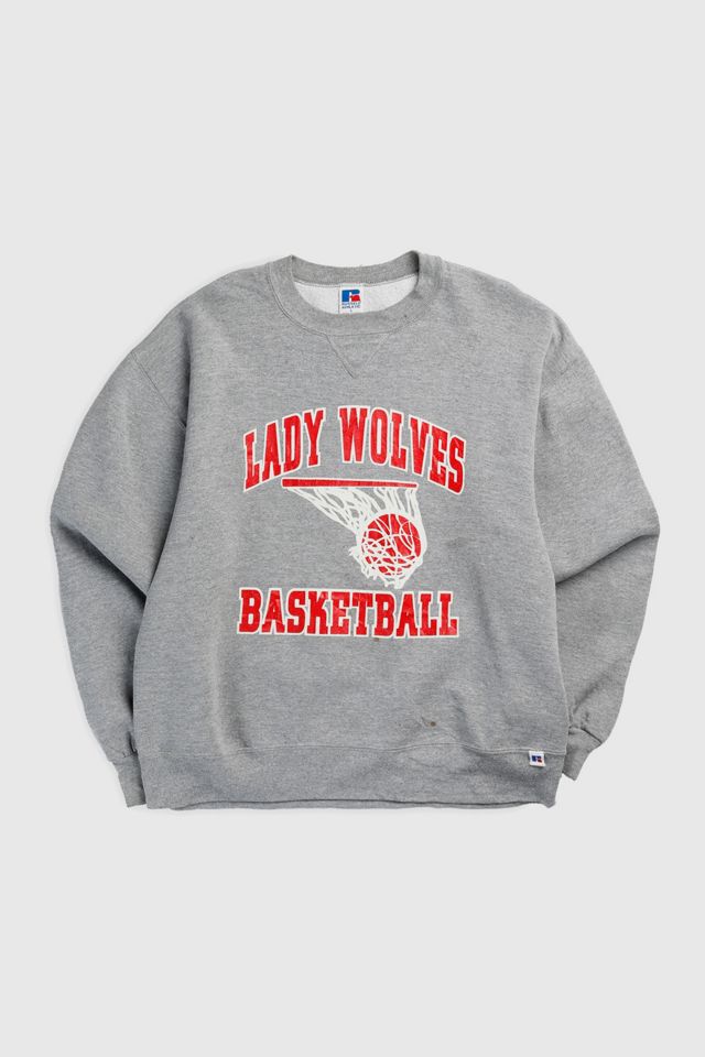 Vintage Lady Wolves Basketball Sweatshirt | Urban Outfitters