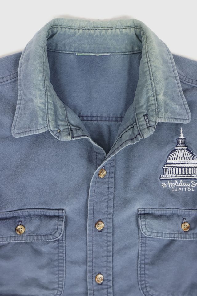 Vintage Faded Holiday Inn Capitol Button-Down Shirt | Urban Outfitters