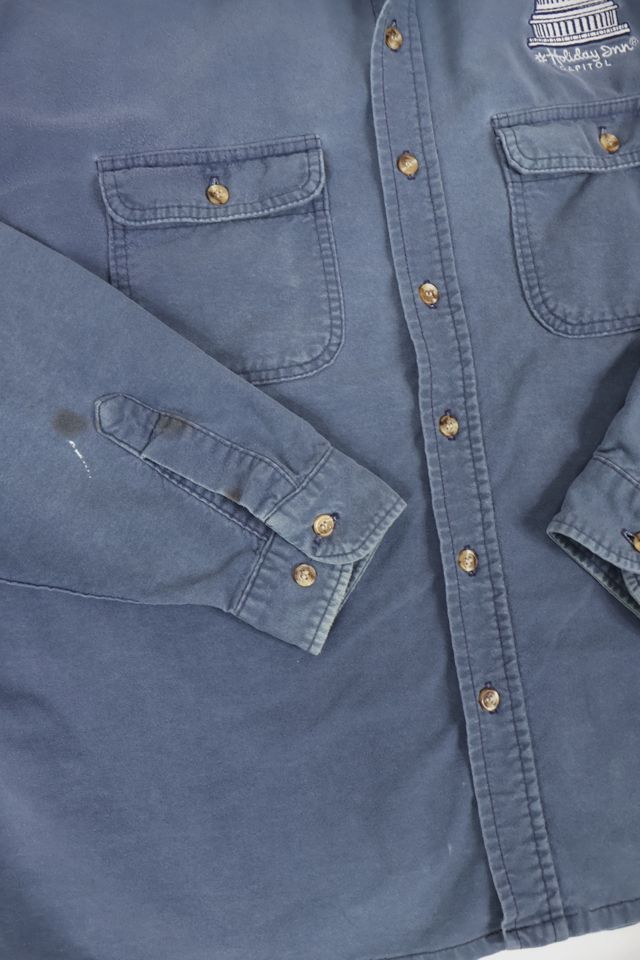 Vintage Faded Holiday Inn Capitol Button-Down Shirt | Urban Outfitters