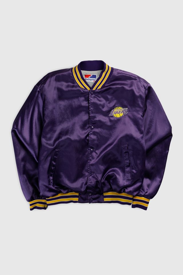 Vintage LA Lakers NBA Bomber Jacket 001 | Urban Outfitters