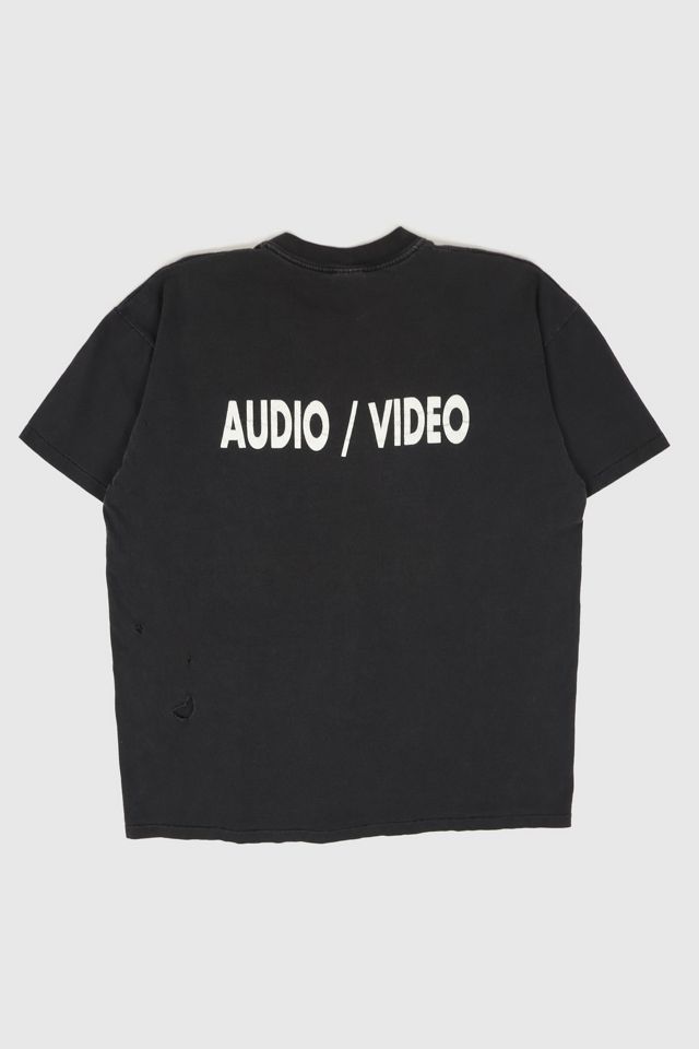 Vintage Distressed JVC Audio/Video Tee | Urban Outfitters
