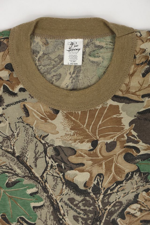 Vintage Camo Tee | Urban Outfitters