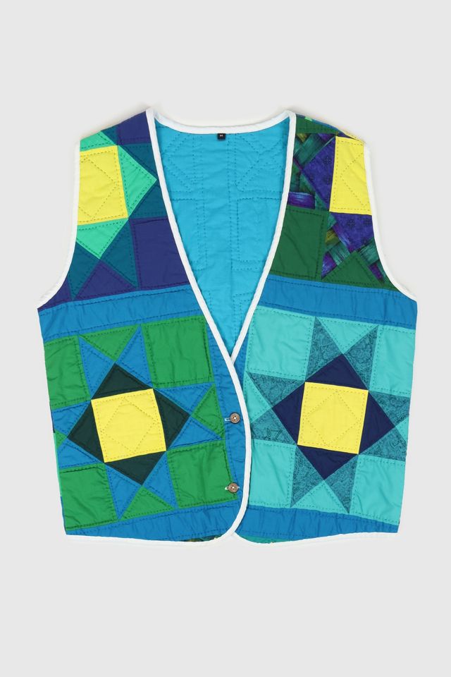 Reworked Quilt Vest | Urban Outfitters