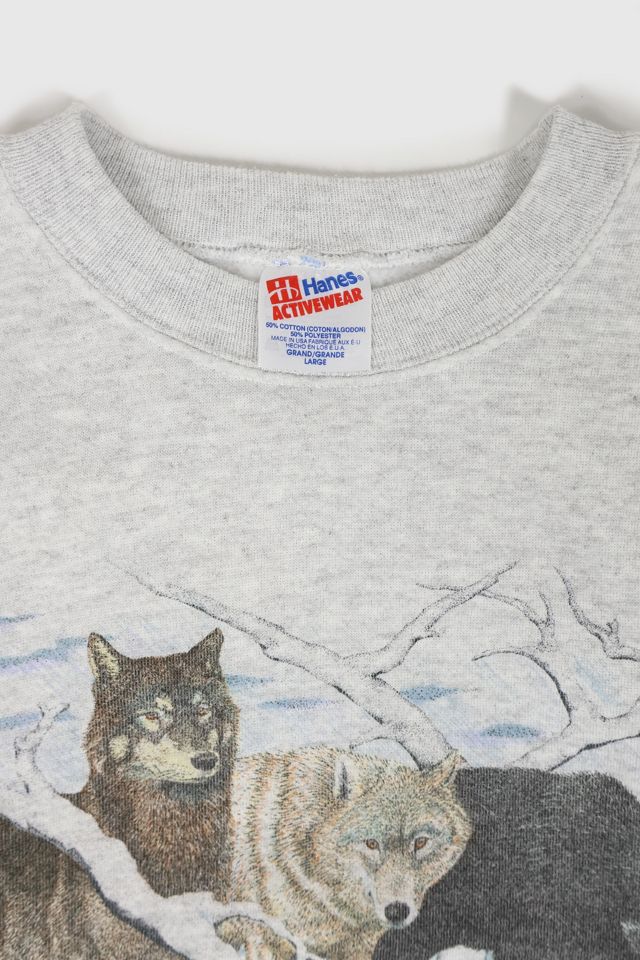 Vintage Wolf Crewneck | Urban Outfitters