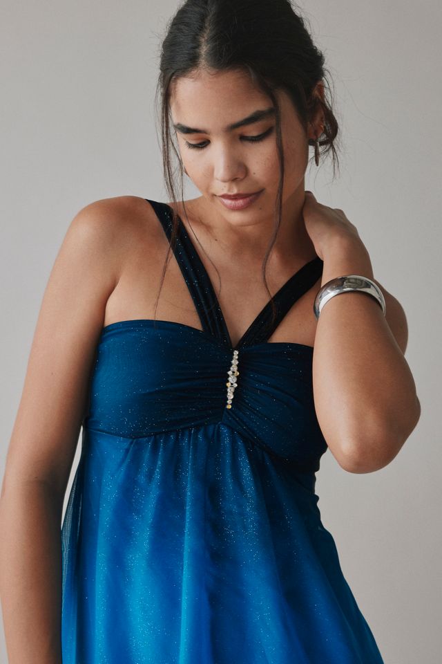 Vintage Ombre Hanky Hem Mini Prom Dress | Urban Outfitters