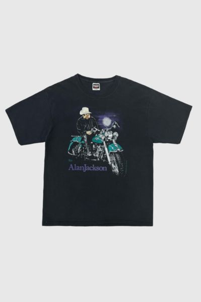 Vintage 1990s Alan Jackson Chattahoochee Single Stitch T Shirt Urban
