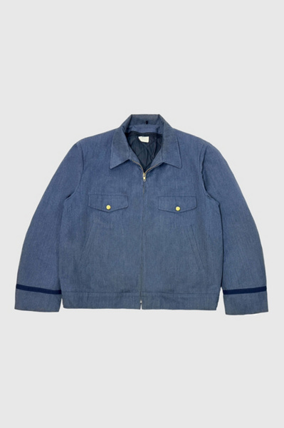 Vintage 1970’s Santa Fe Railways Cropped Conductor Workwear Jacket ...