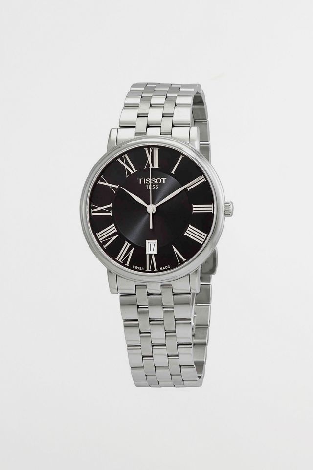 Tissot Carson Premium Quartz Black Dial Watch | Urban Outfitters