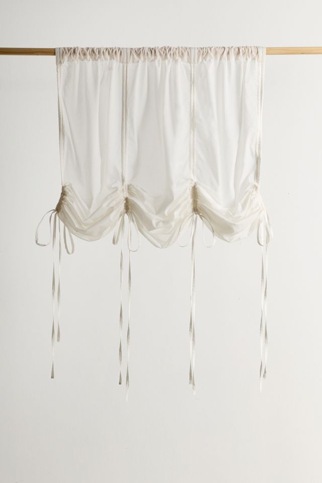 Solid Balloon Bow Window Valance Panel | Urban Outfitters