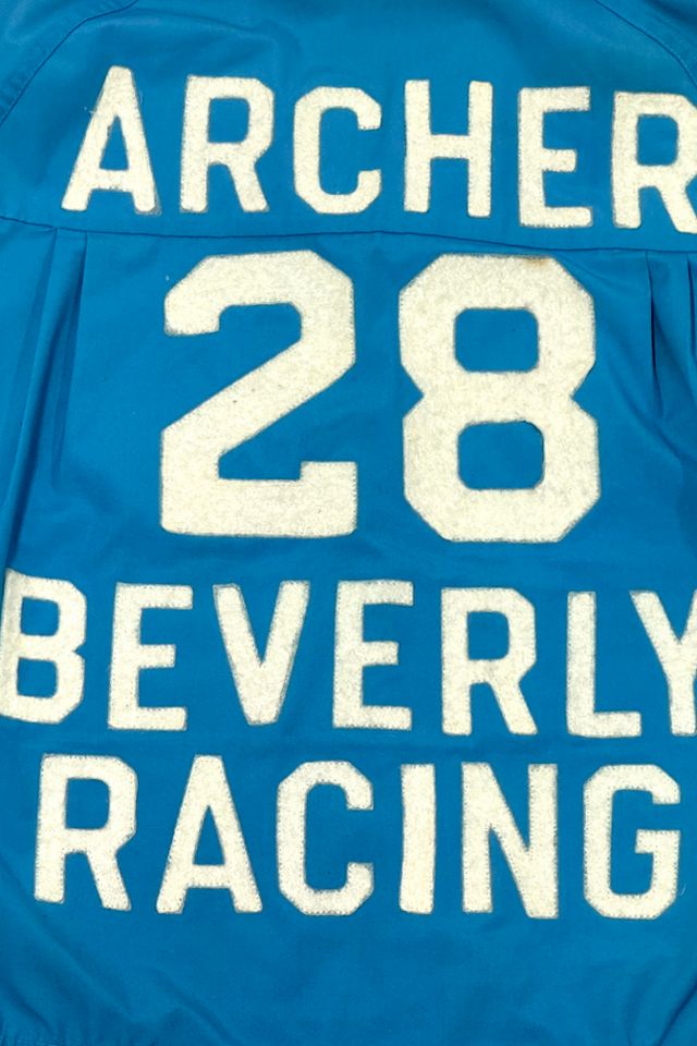 Vintage 1960’s Bobby Archer Racing Patched Zip Jacket | Urban Outfitters