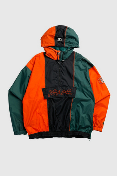 Vintage Miami University Starter Windbreaker Jacket | Urban Outfitters