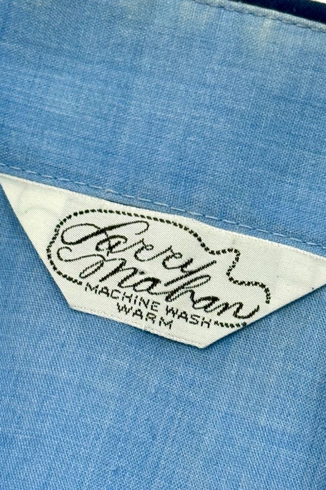Vintage 1970’s Larry Mahan Mountain Sky Western Pearl Snap Shirt ...