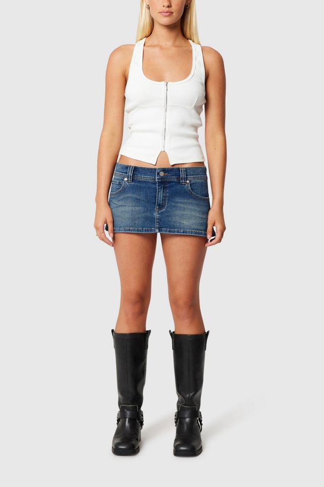 Abrand 00 Super Low Mini Skirt | Urban Outfitters