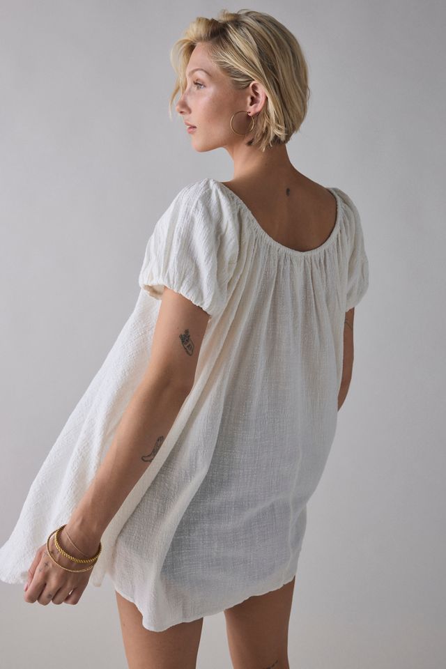 Out From Under Amara Cotton-Blend Slip Mini Dress | Urban Outfitters Canada