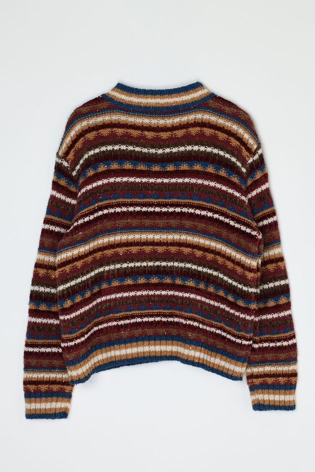 Vintage 90s Striped Knit Sweater | Urban Outfitters