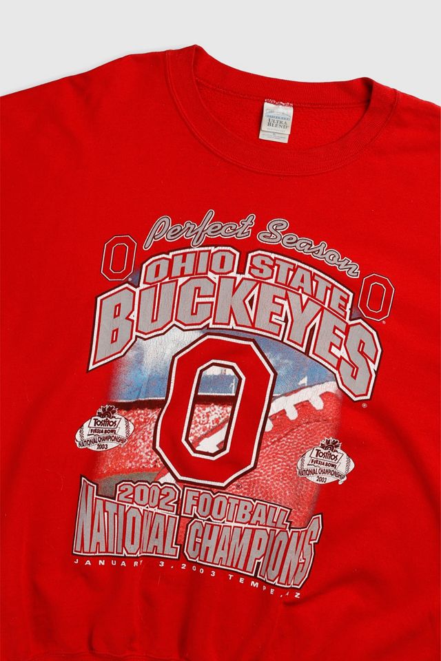 Vintage Ohio State Buckeyes Football Sweatshirt | Urban Outfitters