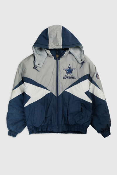 Vintage Dallas Cowboys NFL Puffer Jacket 001 | Urban Outfitters