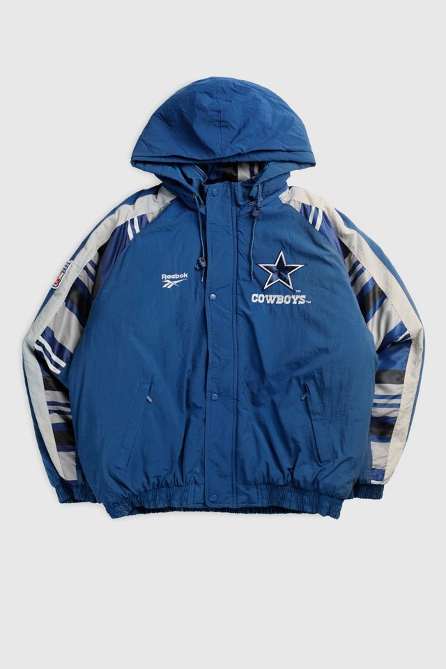 Vintage Dallas Cowboys NFL Puffer Jacket 002 | Urban Outfitters