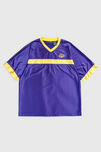 Vintage LA Lakers NBA Warm Up Jersey 001 | Urban Outfitters