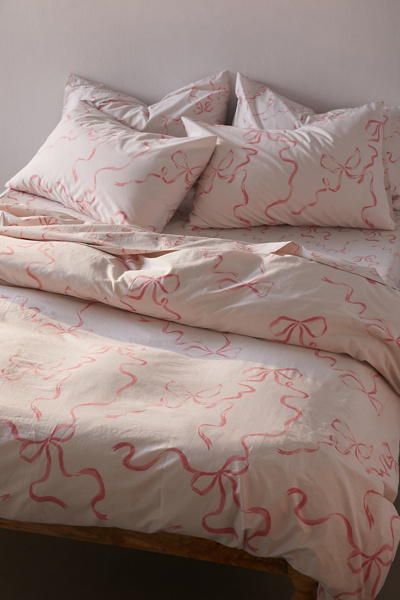 Painted Bows Bedding Set Bundle | Urban Outfitters